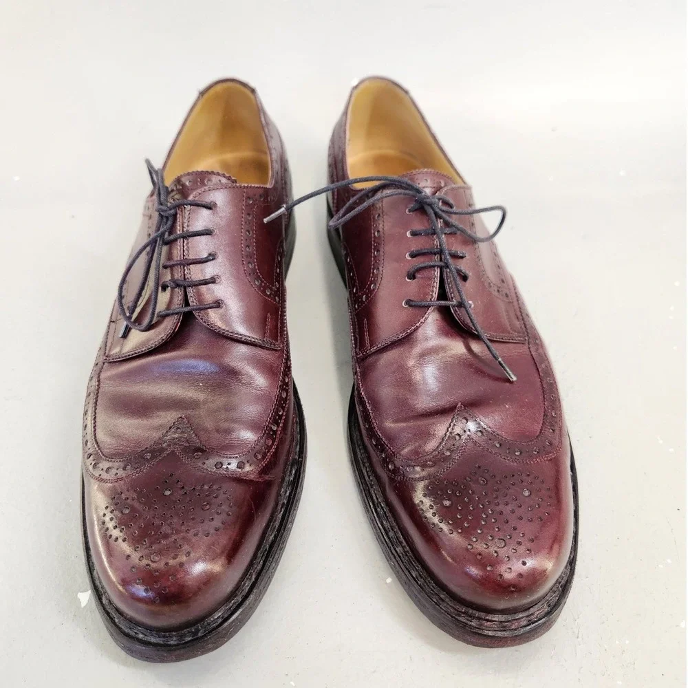 Vass Budapest | Shoes | Vass Budapest Wingtip Derby Mens Eu 42 Us 9 ...